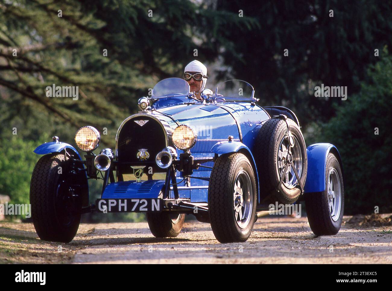 1987 Teal Bugatti Type 35 Replica Stock Photo - Alamy