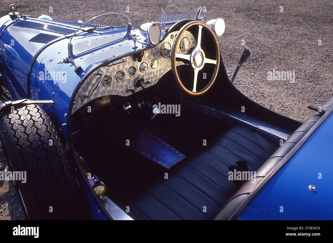 1987 Teal Bugatti Type 35 Replica Stock Photo - Alamy