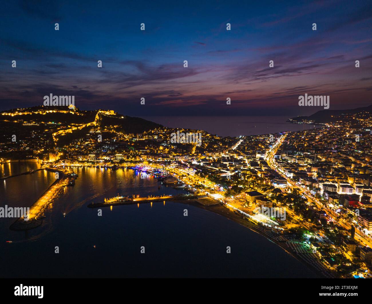 Alanya antalya turkey aerial hi-res stock photography and images - Alamy