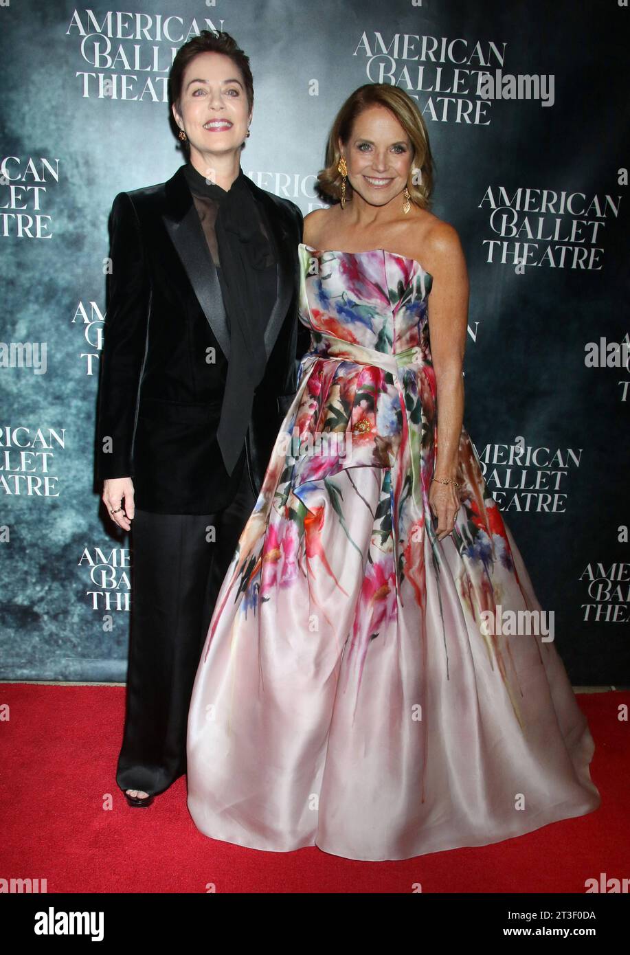 NEW YORK, NY - OCTOBER 24: Katie Couric, Susan Jaffe at the 2023 ...