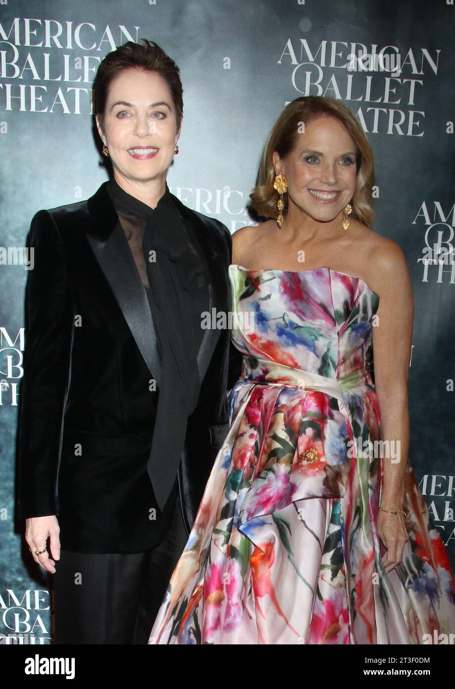 NEW YORK, NY - OCTOBER 24: Katie Couric, Susan Jaffe at the 2023 ...