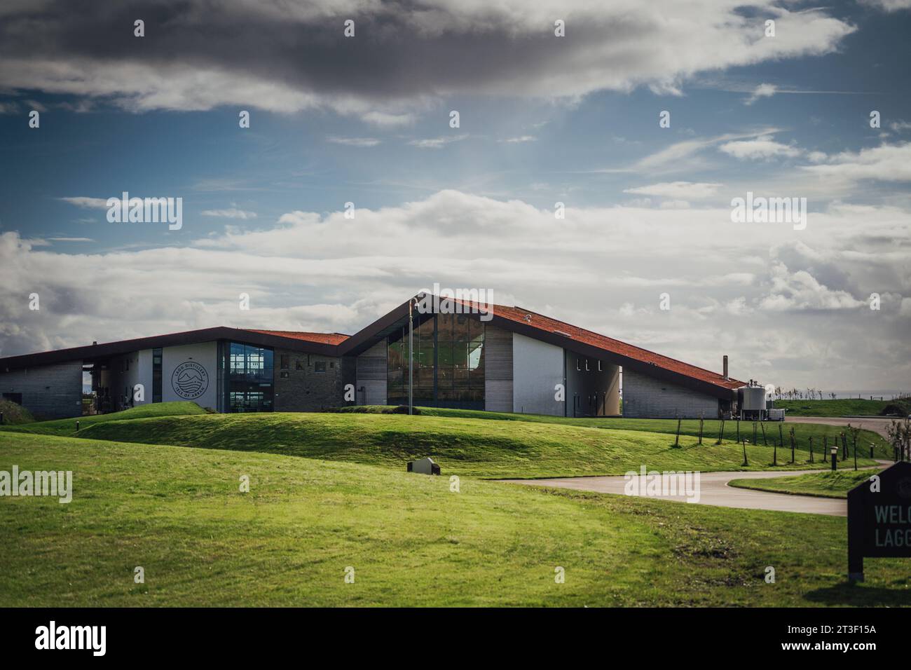 Lagg distillery Isle of Arran Scotland Stock Photo - Alamy