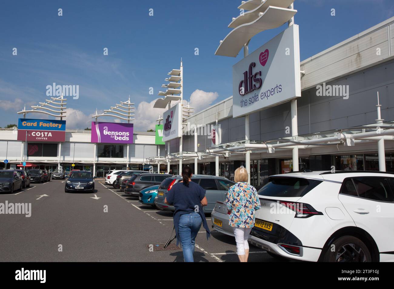 Birstall Shopping Park, Batley, West Yorkshire, WF17 9DT Stock Photo ...