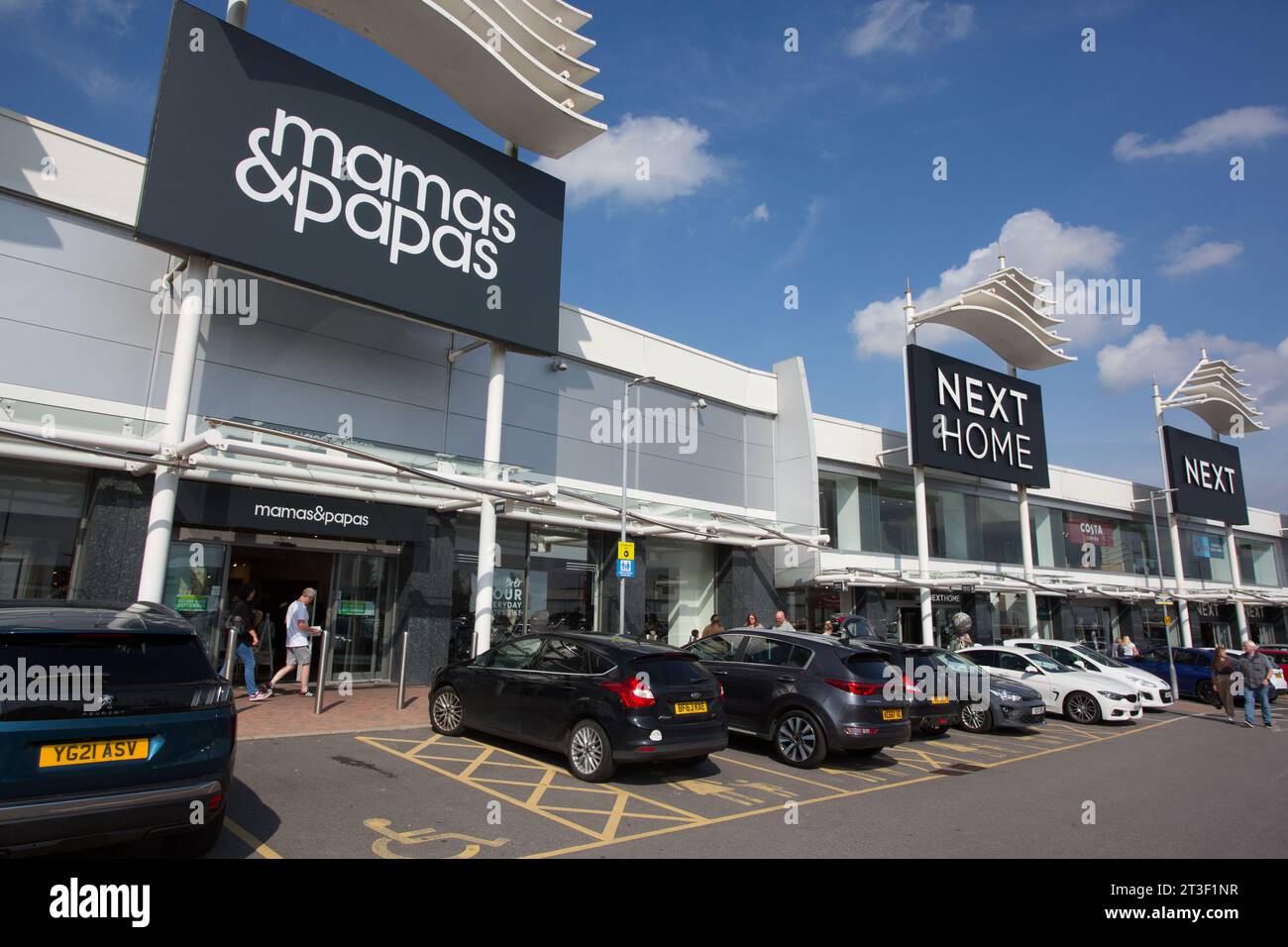Birstall Shopping Park, Batley, West Yorkshire, WF17 9DT Stock Photo ...