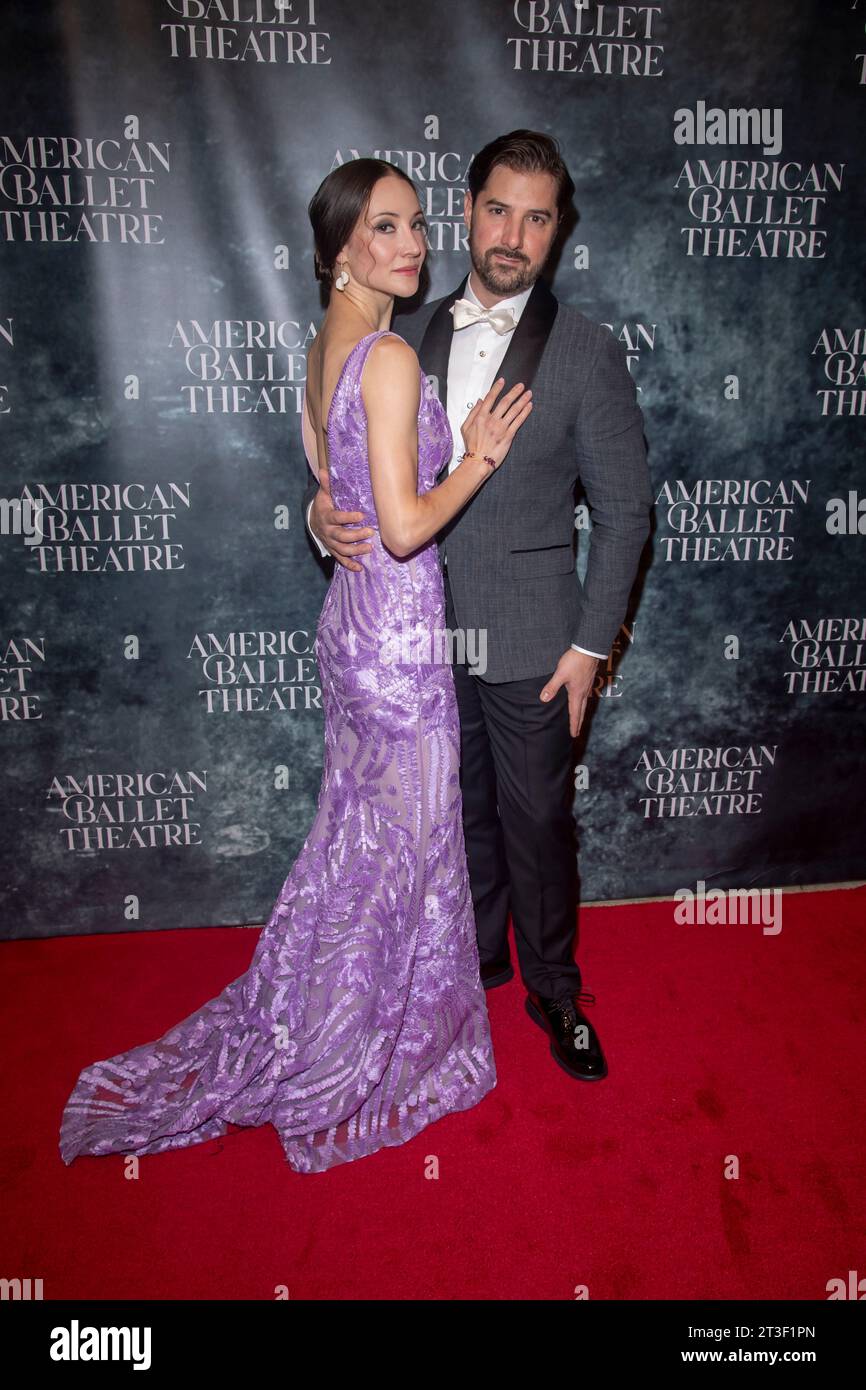 New York, United States. 24th Oct, 2023. Christine Shevchenko and Alex ...