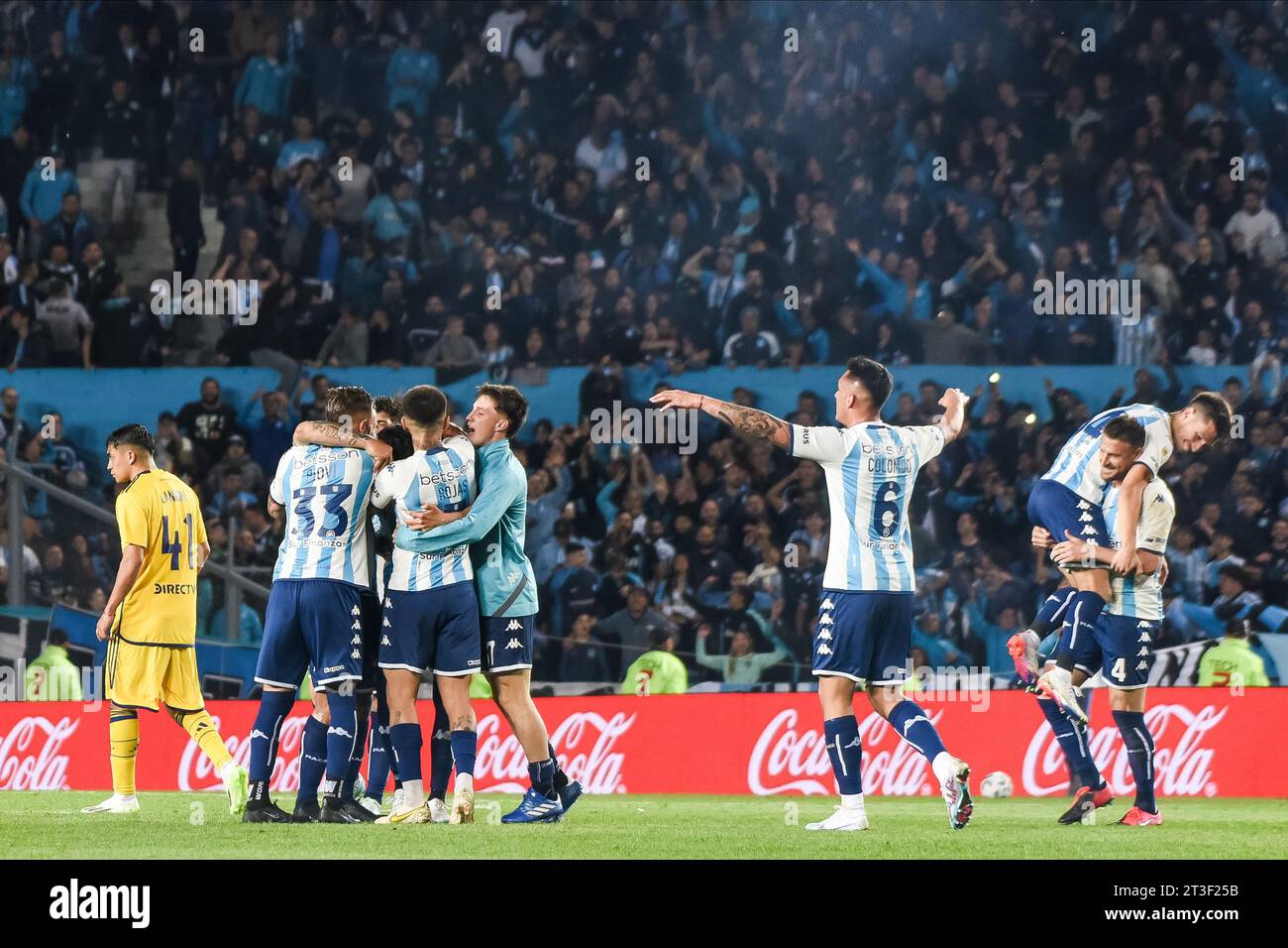 Buenos Aires, Argentina. 24th Oct, 2023. Racing Club players ...
