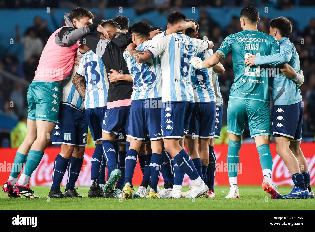 Buenos Aires, Argentina. 24th Oct, 2023. Racing Club players ...