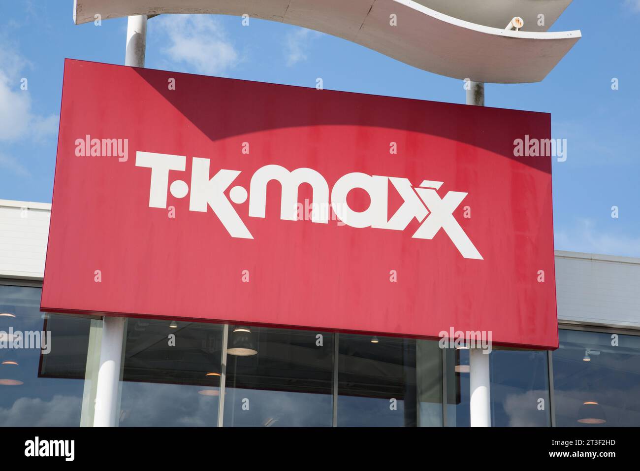T K Maxx logo Stock Photo - Alamy