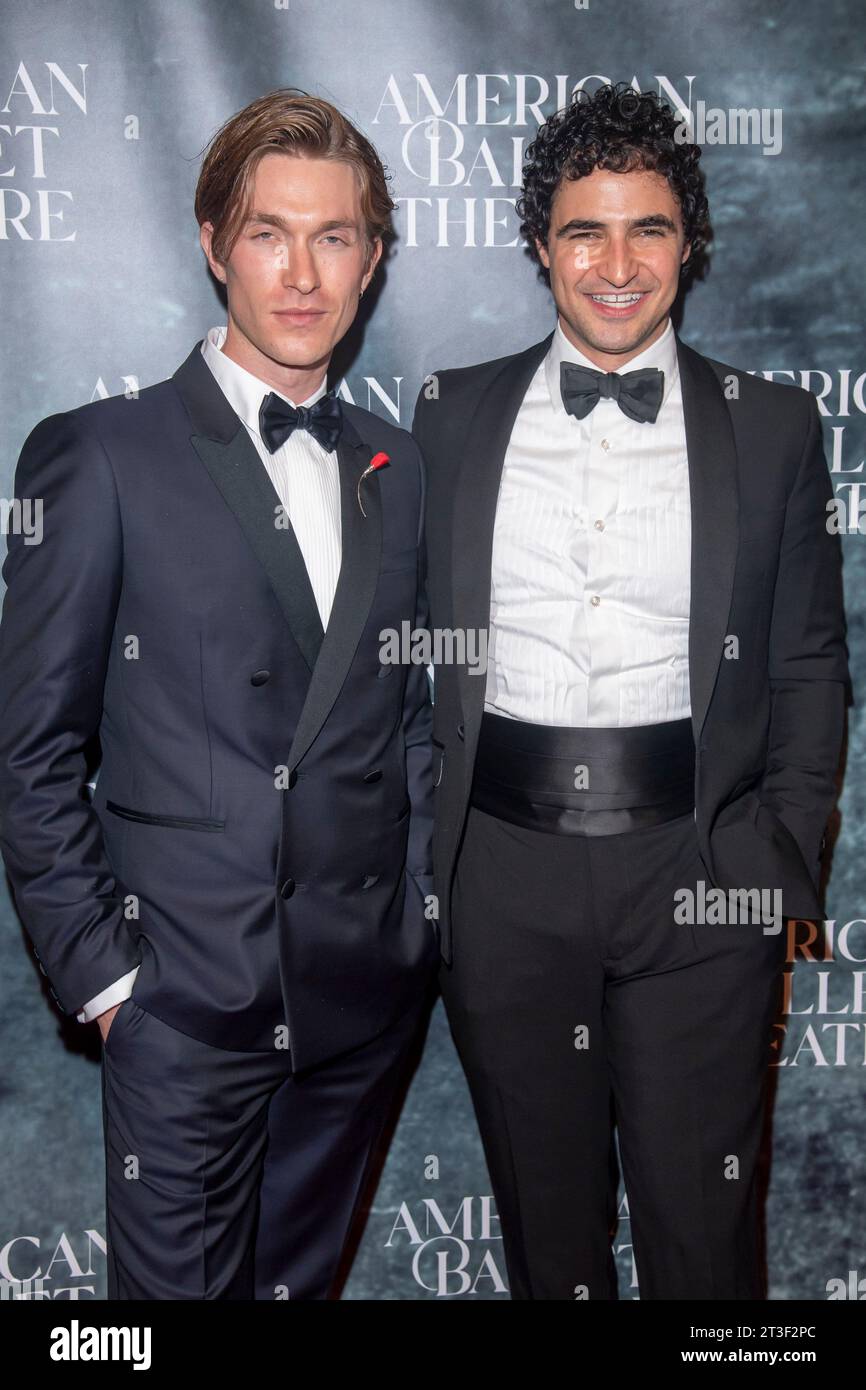 New York, United States. 24th Oct, 2023. Harrison Ball and Zac Posen ...