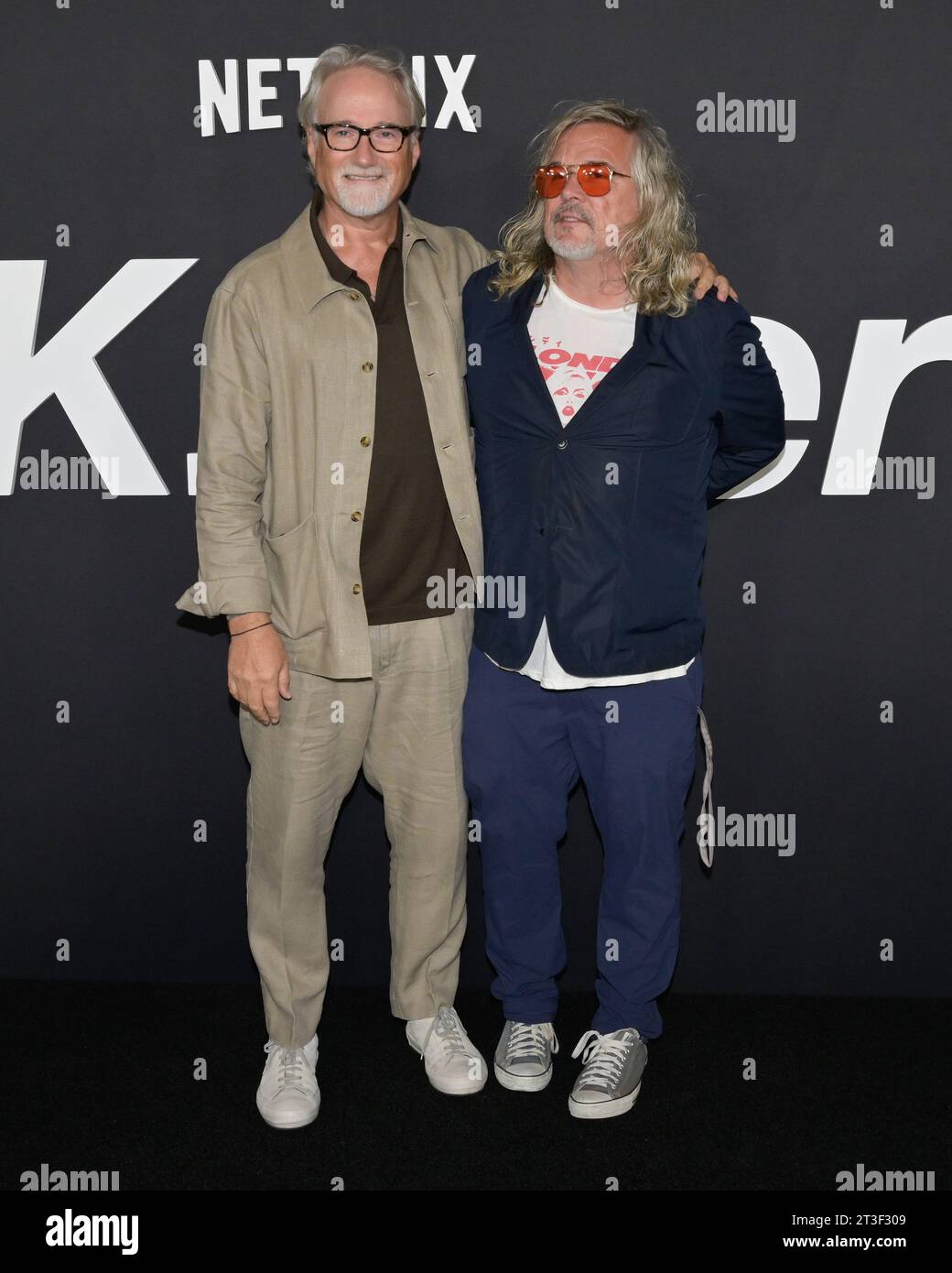 24 October 2023 - Hollywood, California - David Fincher and Andrew ...