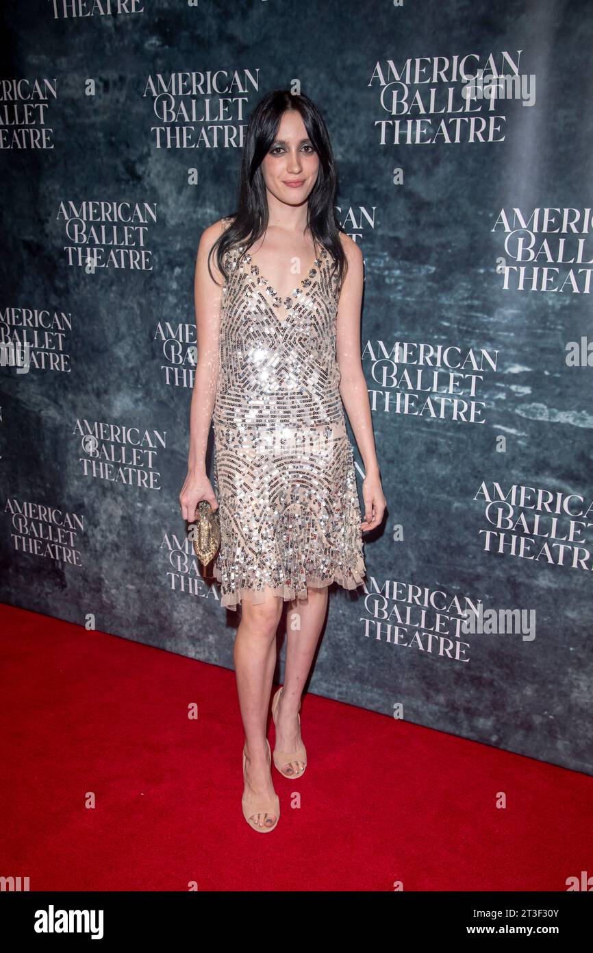 New York, United States. 24th Oct, 2023. Mathilda Gianopoulos attends ...