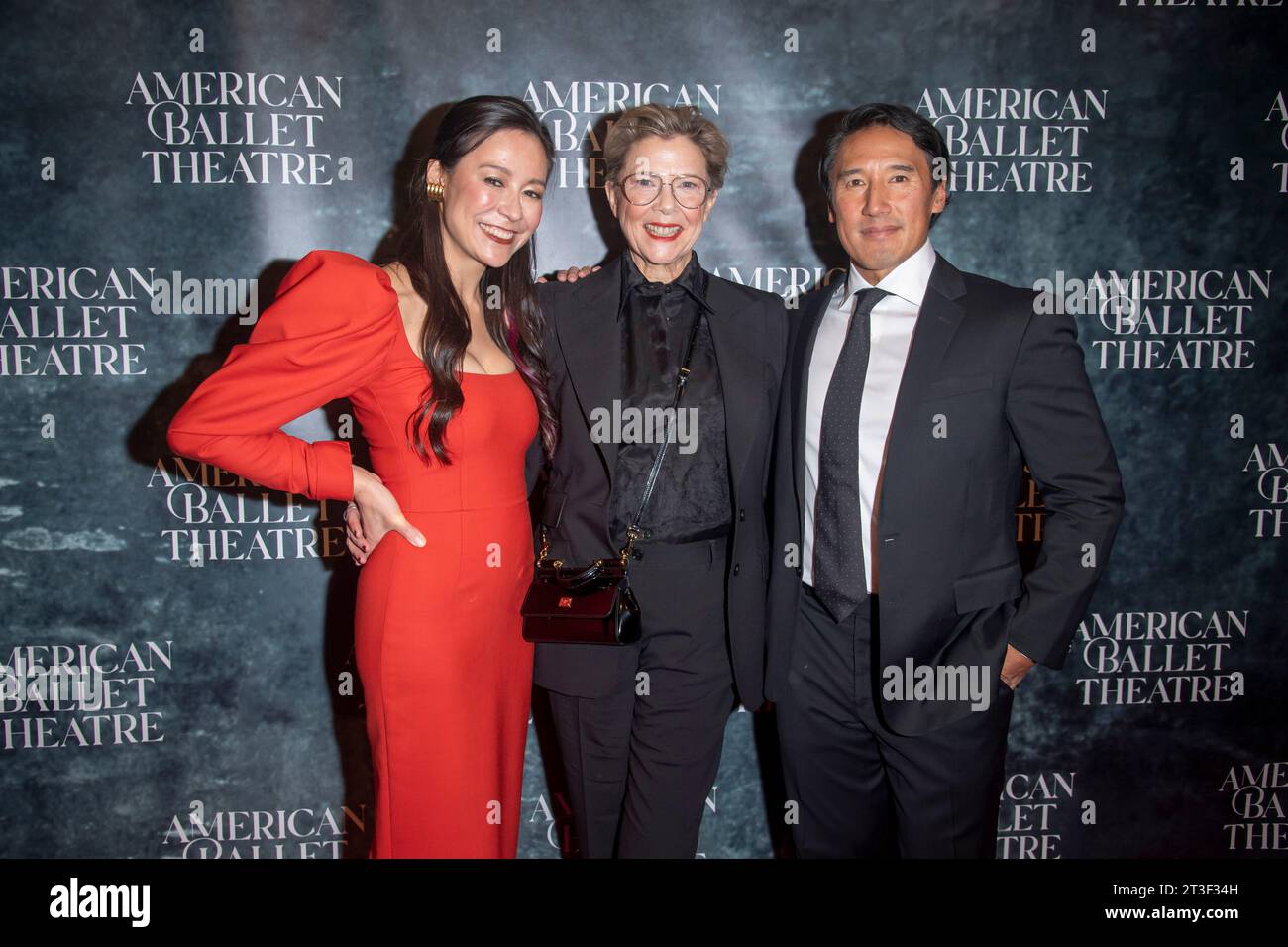 New York, United States. 24th Oct, 2023. (L-R) Elizabeth Chai ...