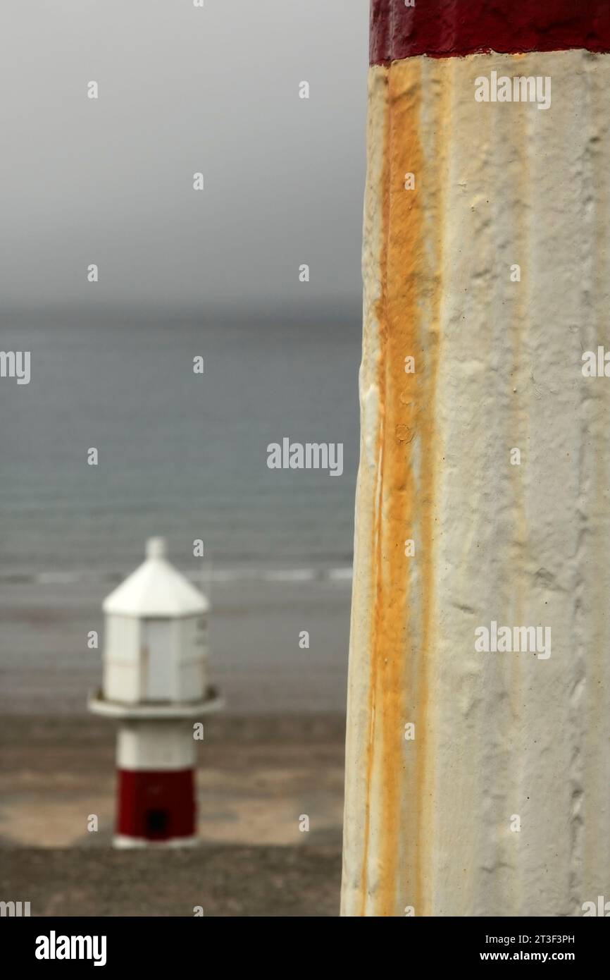 Port Erin beach and lighthouse, Isle of Man Stock Photo - Alamy