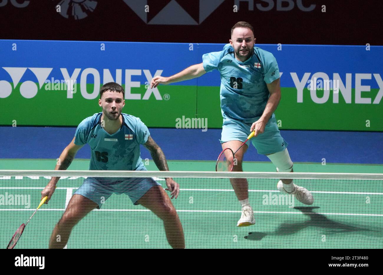Sean VENDY And Ben LANE of Great Britain during the Yonex ...