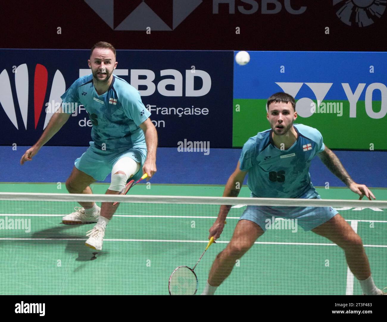 Sean VENDY And Ben LANE of Great Britain during the Yonex ...