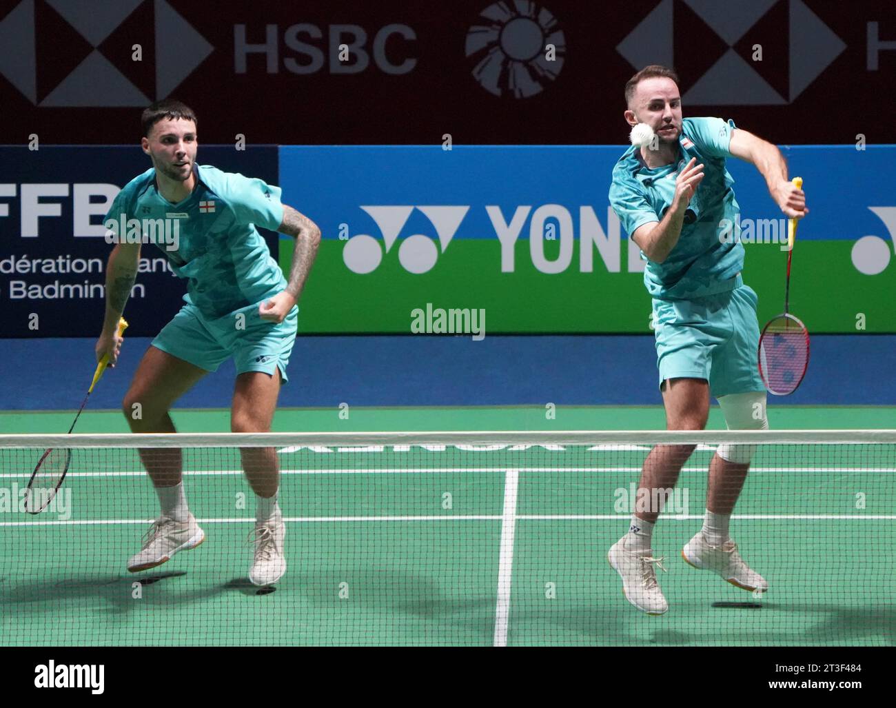 Sean VENDY And Ben LANE of Great Britain during the Yonex ...