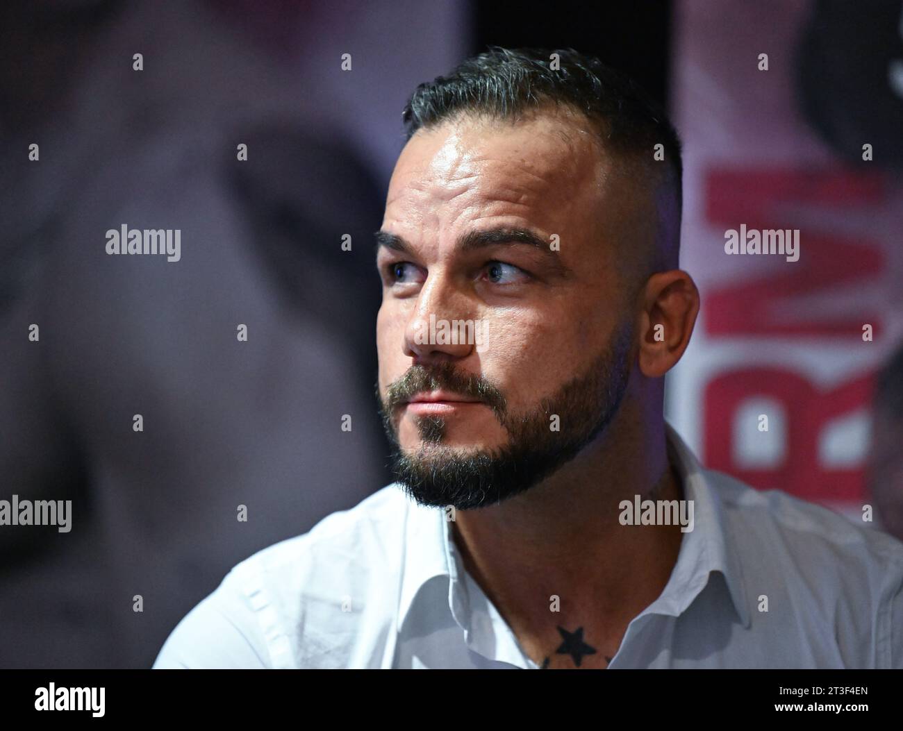 25 October 2023, Baden-Württemberg, Ludwigsburg: Sükrü Altay, boxer in ...