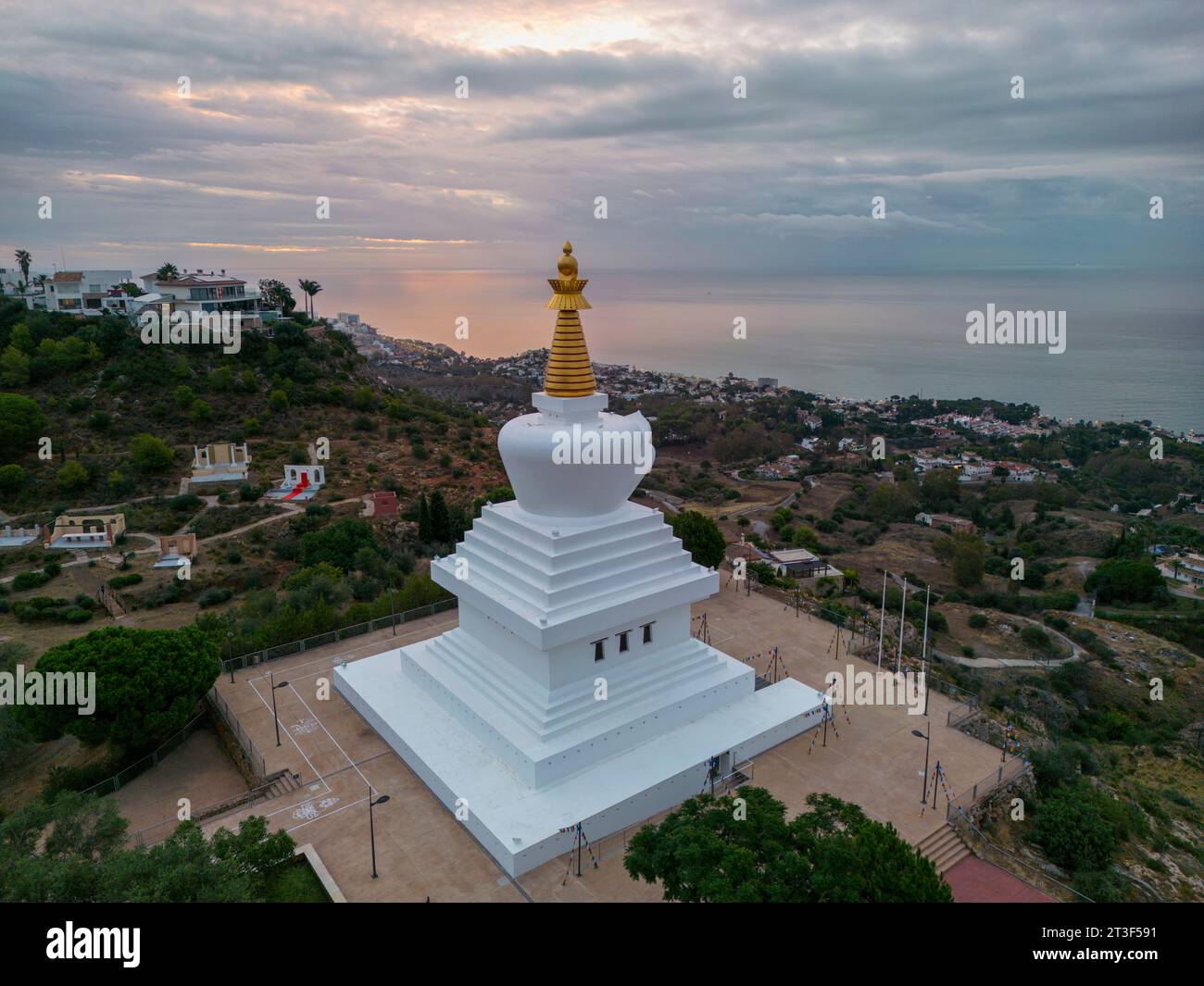 Stupa of enlightenment benalmadena hi-res stock photography and images ...