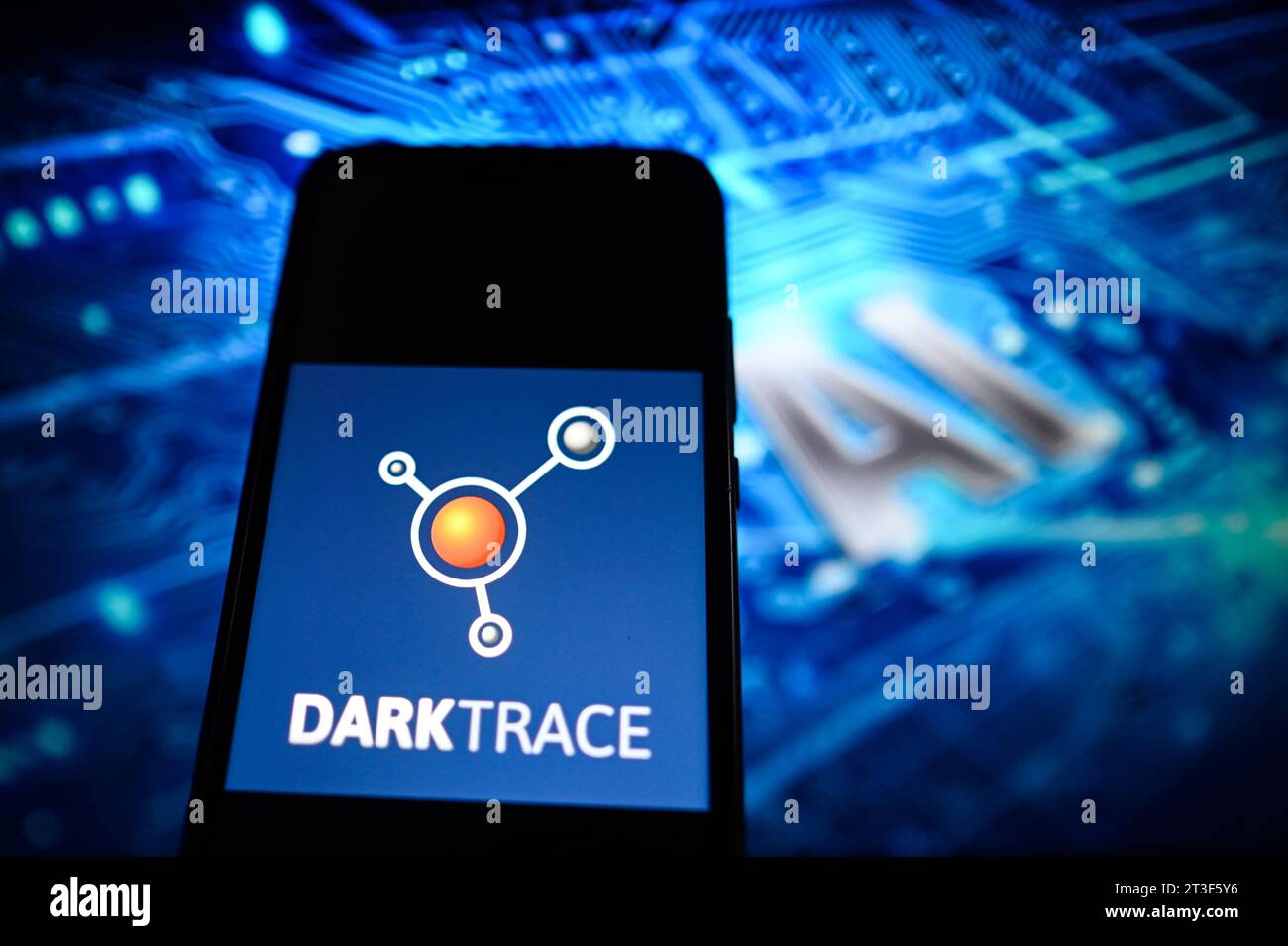 Darktrace logo hi-res stock photography and images - Alamy