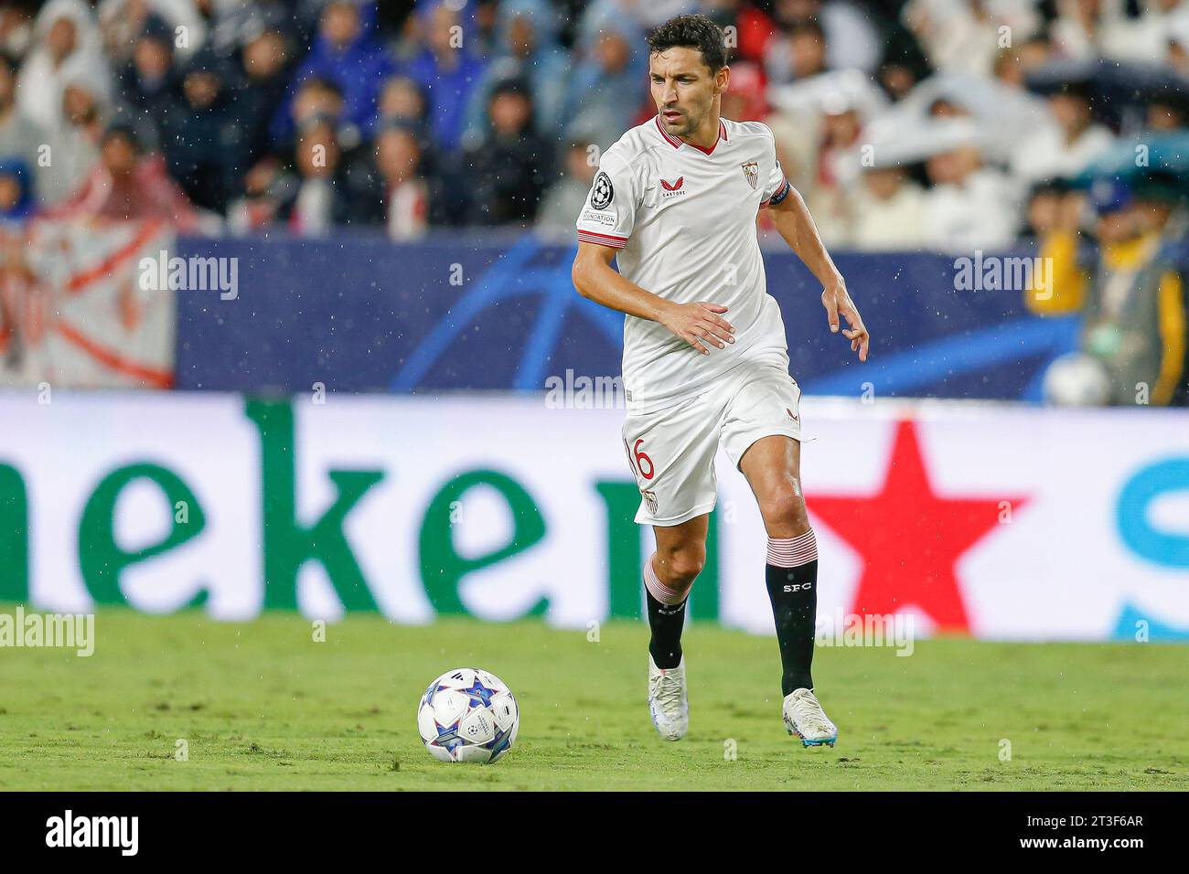 Jesus Navas of Sevilla FC during the UEFA Champions League match, Group ...