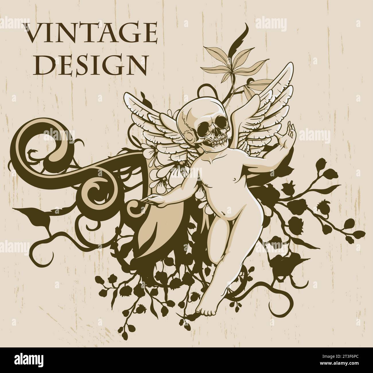 Vintage vector angel wings free vector hi-res stock photography and ...