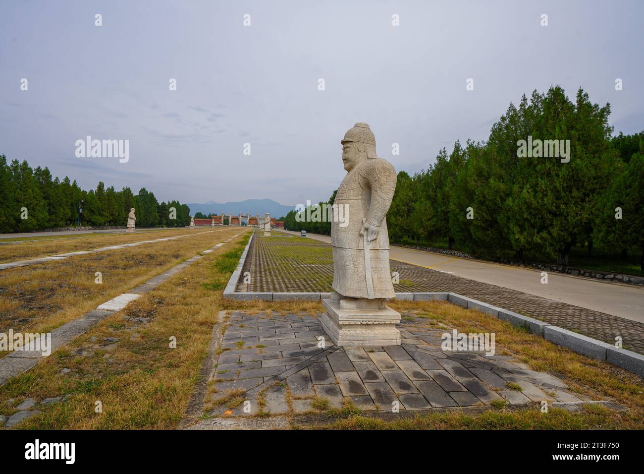 General Stone Carving in the Eastern Tombs of the Qing Dynasty, North ...