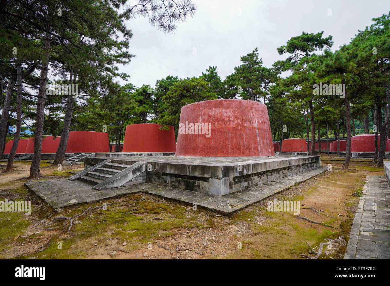 The Royal Tomb Baoding is located in the Eastern Tombs of the Qing ...