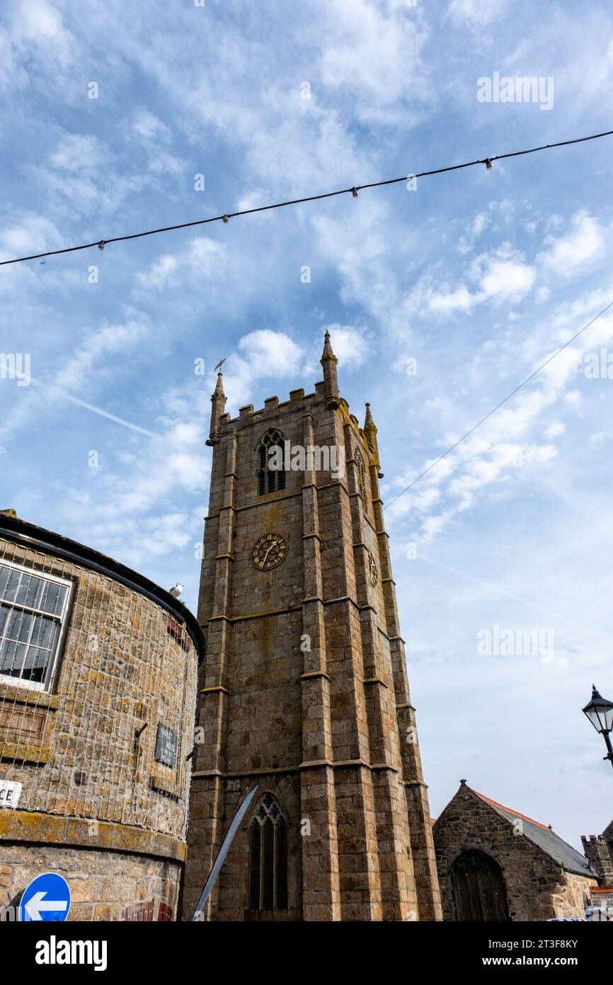 St Ia's Parish Church, st ives, cornwall Stock Photo - Alamy