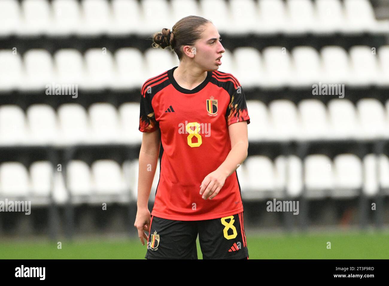 Tubize, Belgium. 25th Oct, 2023. Lena Hubaut of Belgium pictured during ...