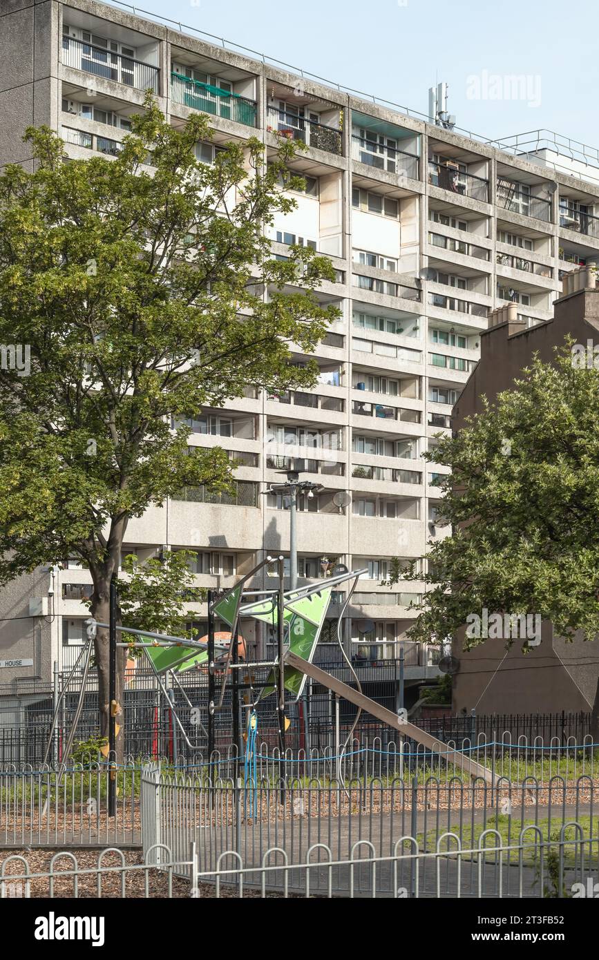 Edinburgh, Scotland, UK - Cables Wynd House (Banana Flats) by Alison ...
