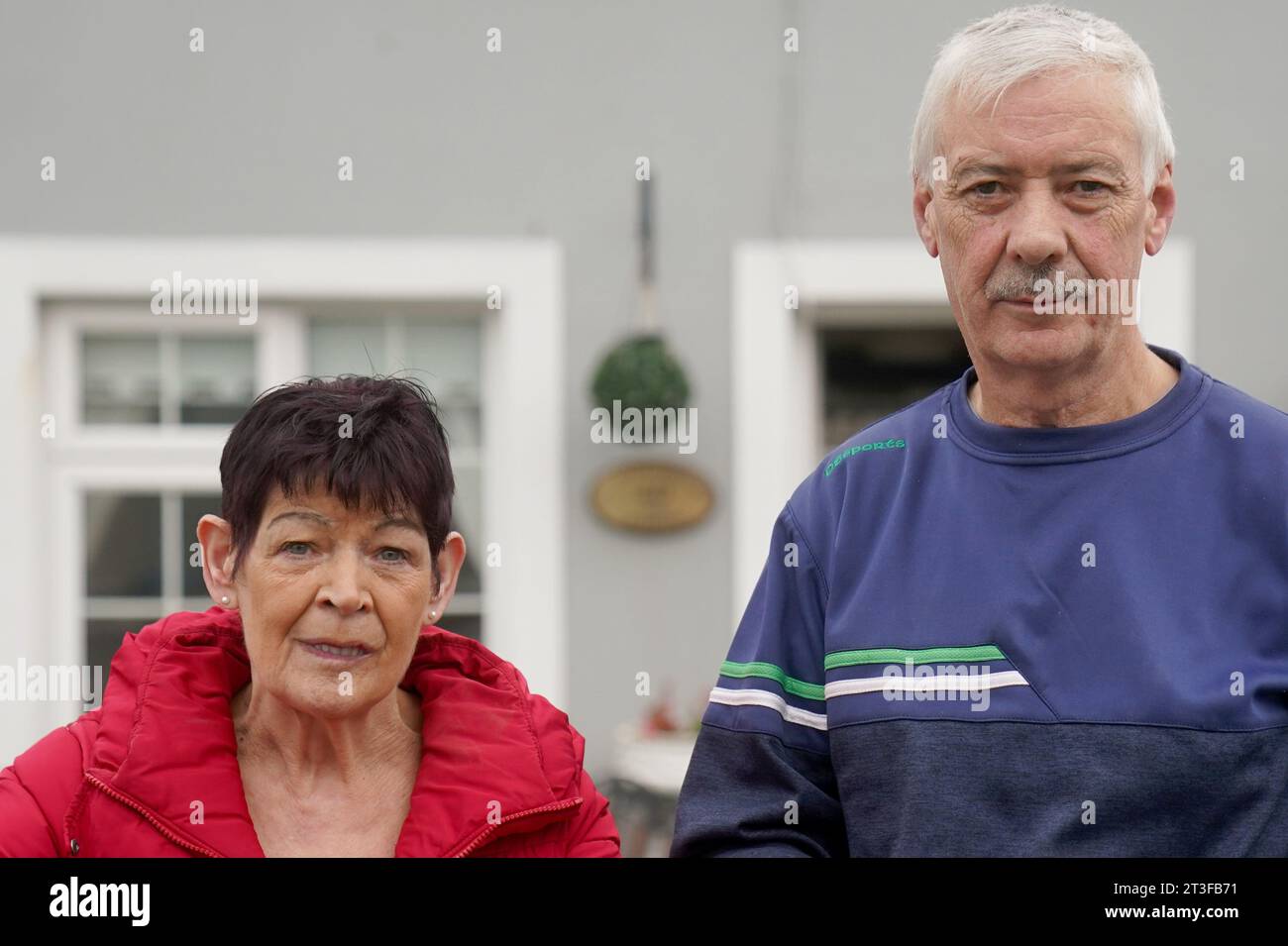 Tim and Catherine Crosgrove, who are residents of St Bernard's Place ...