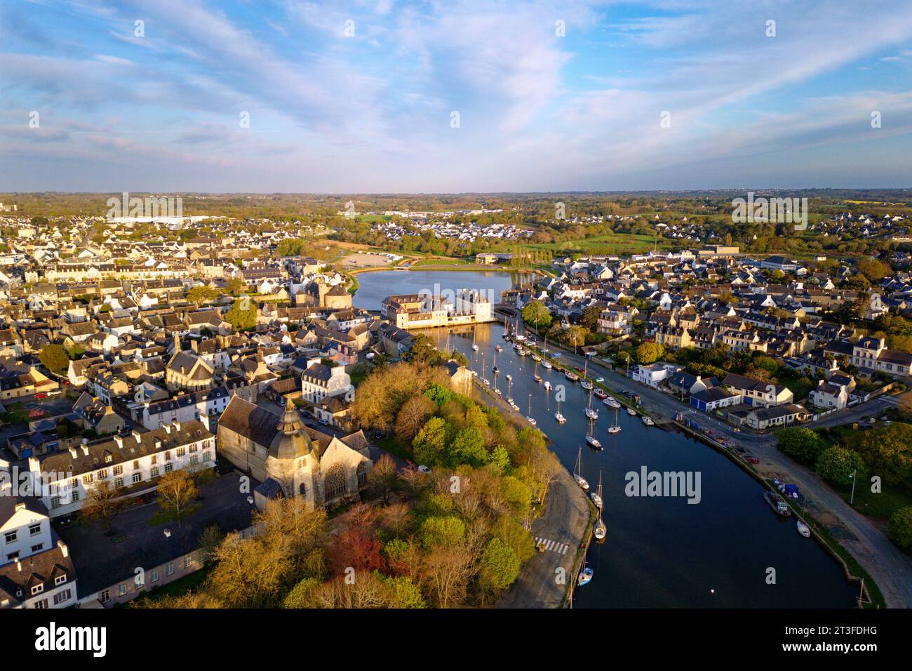 France, Finistere, Pont l'Abbe, Notre Dame des Carmes Church of the ...