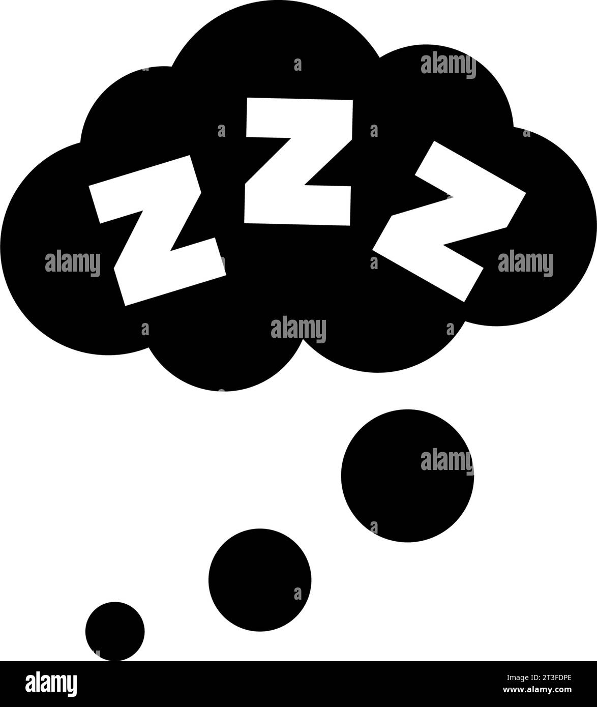 Snore illustration Black and White Stock Photos & Images - Alamy