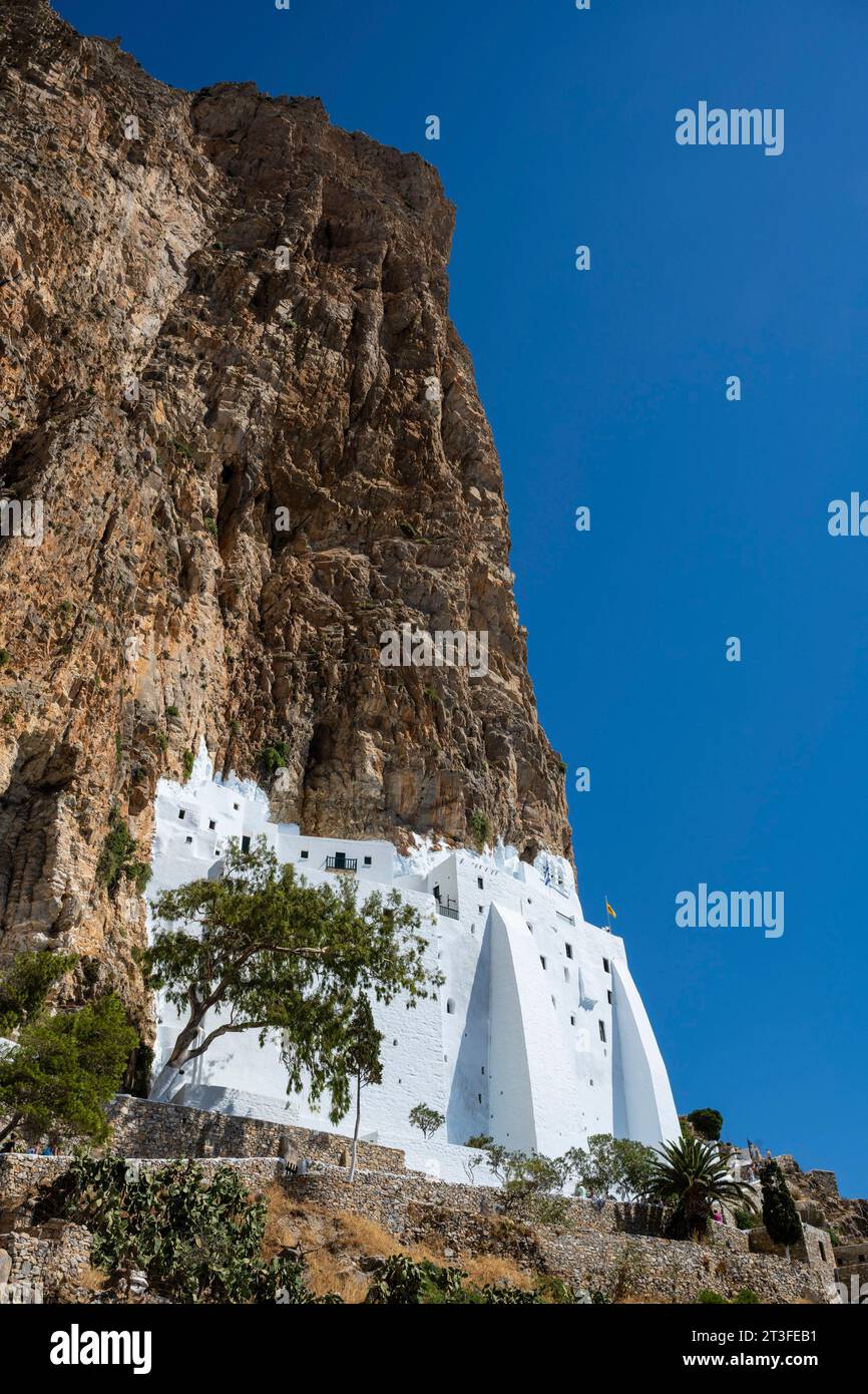 Greece, Aegean Sea, Eastern Cyclades archipelago, Amorgos Island ...