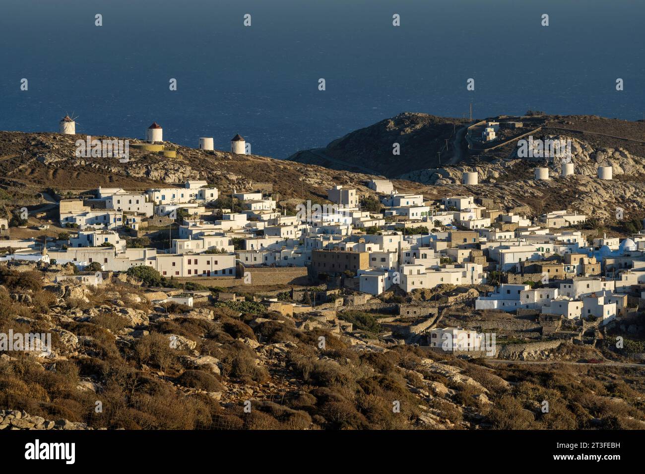 Greece, Aegean Sea, Eastern Cyclades archipelago, Amorgos island, Chora ...