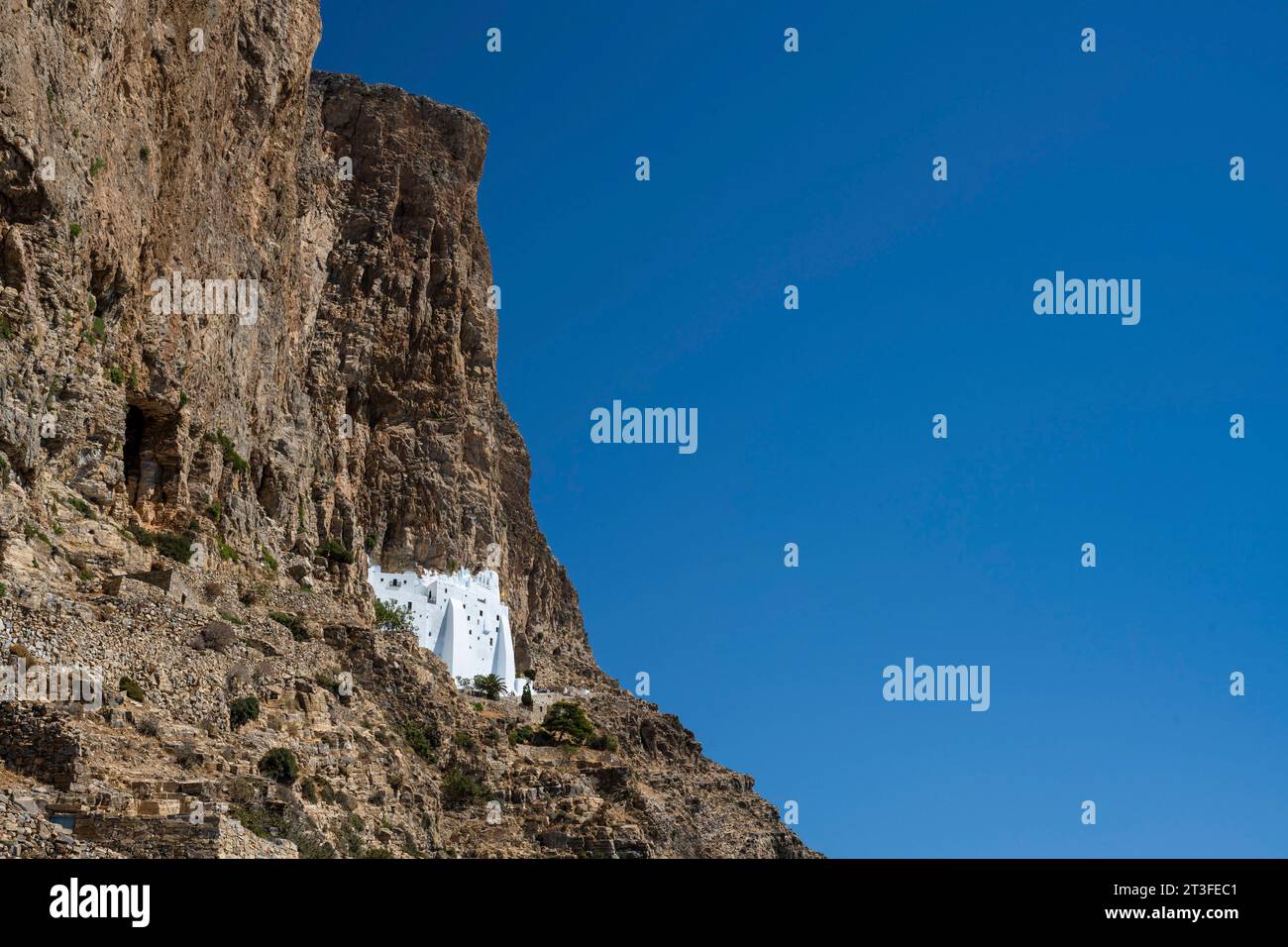 Greece, Aegean Sea, Eastern Cyclades archipelago, Amorgos Island ...