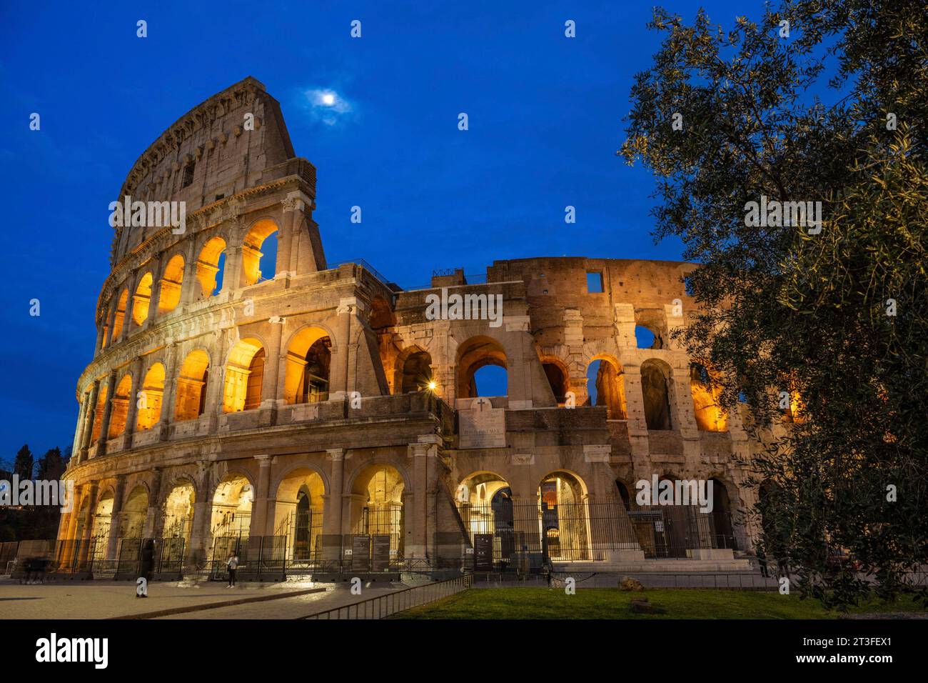 Italy, Latium, Rome, historical center listed as World Heritage by ...