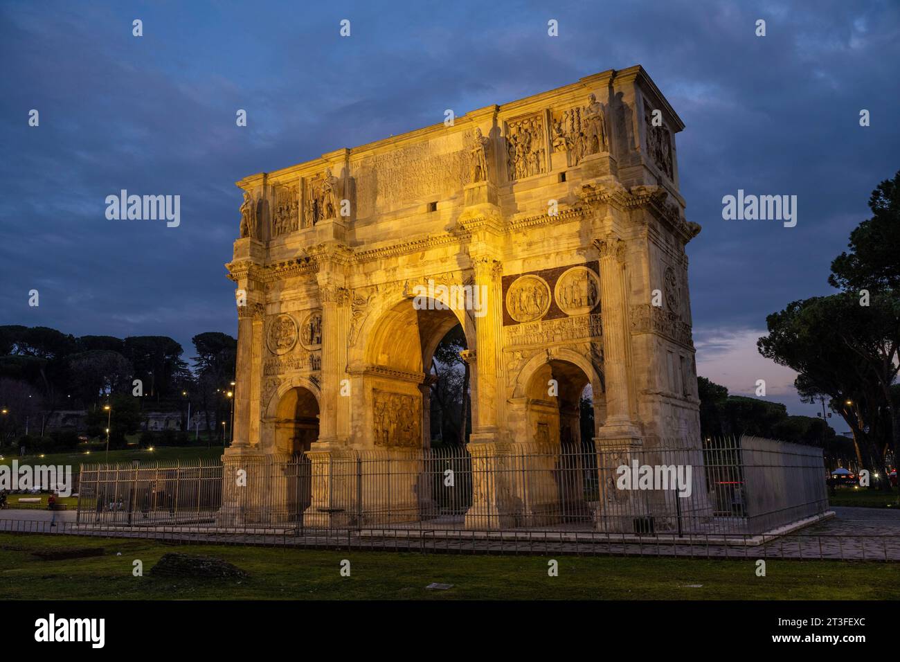 Italy, Latium, Rome, historical center listed as World Heritage by ...