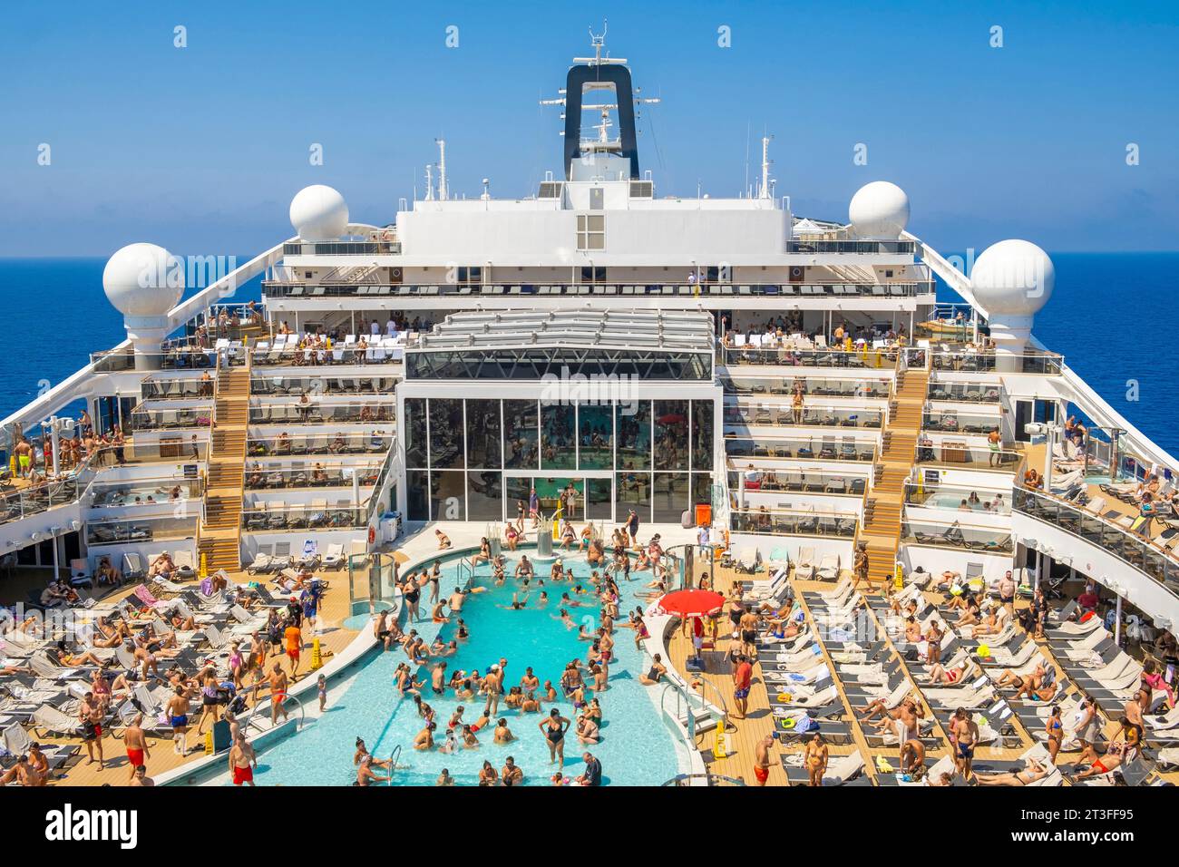 France, the MSC World Europa Cruise ship Stock Photo - Alamy