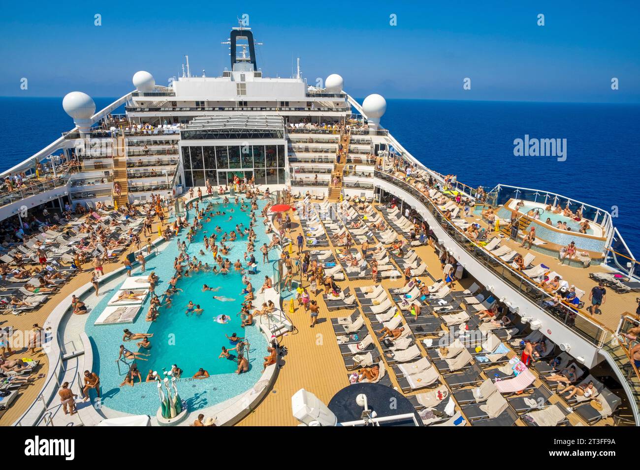 France, the MSC World Europa Cruise ship Stock Photo - Alamy