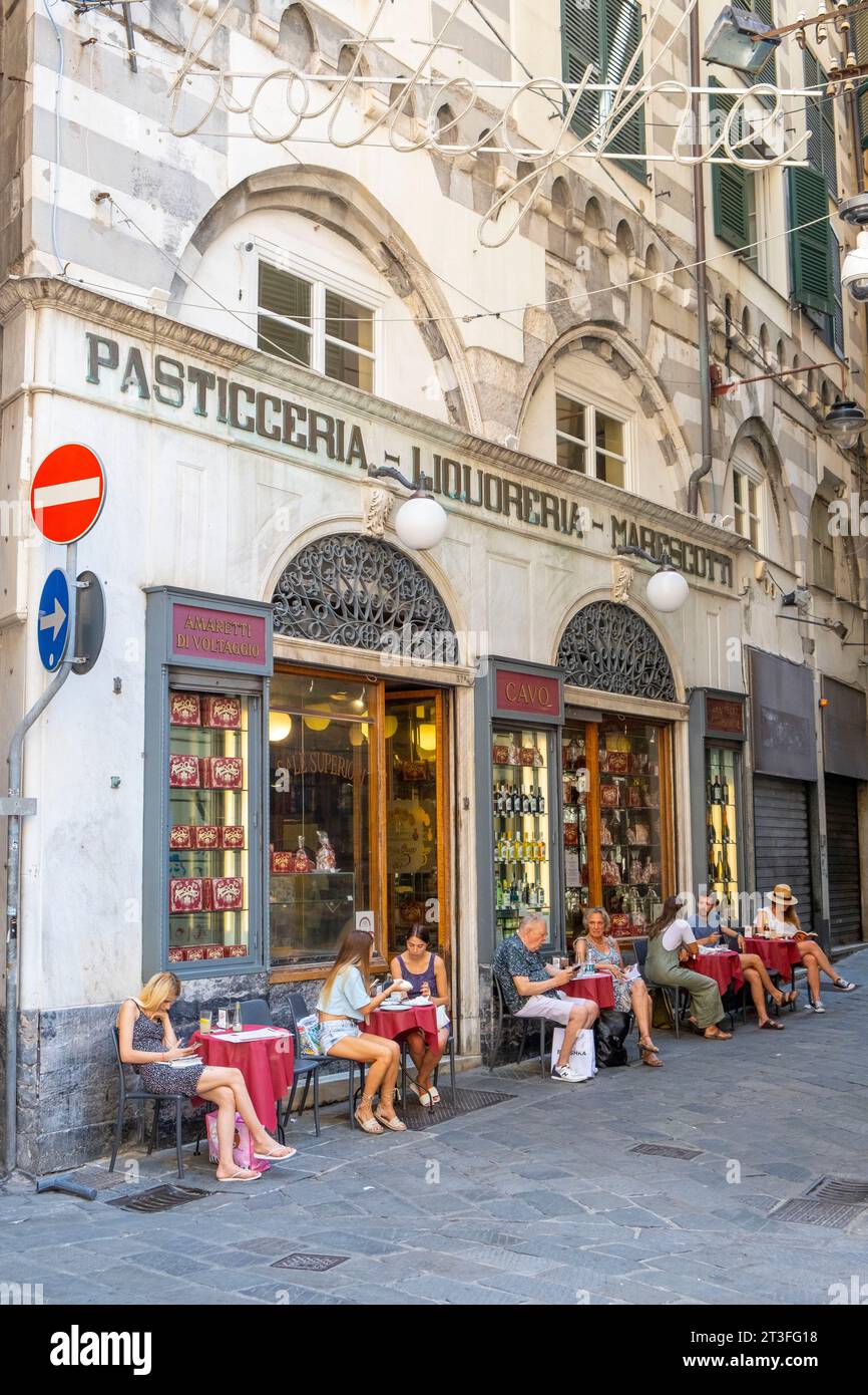 Genoa cafe hi-res stock photography and images - Alamy