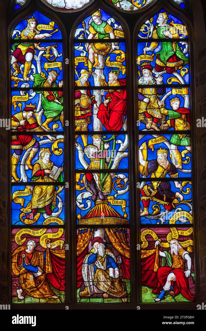 France, Morbihan, Beignon, Saint-Pierre church (11th-12th centuries ...