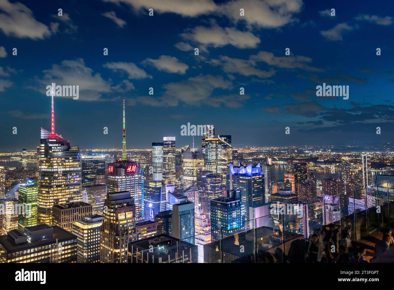 United States, New York State, Manhattan,South Manhattan view from the ...