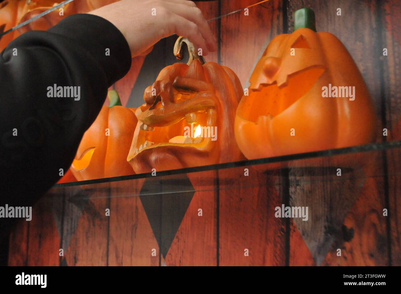 Copenhagen, Denmark /25 October. 2023/.Halloween festival visitors ...