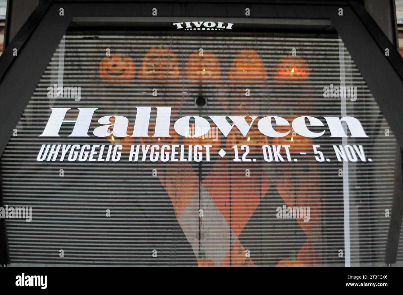 Copenhagen, Denmark /25 October. 2023/.Halloween festival visitors ...