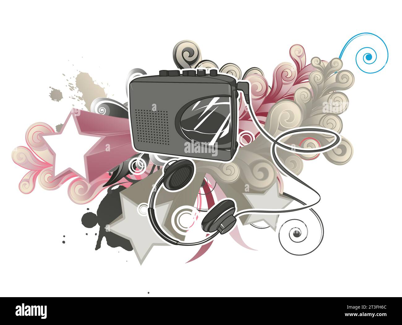 Royalty free background music Stock Vector Images - Alamy
