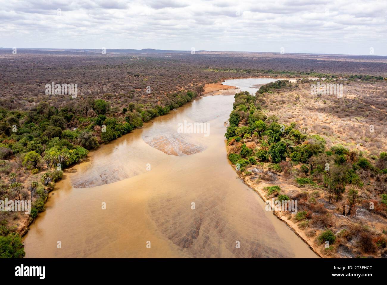 Tana river kenya aerial hi-res stock photography and images - Alamy