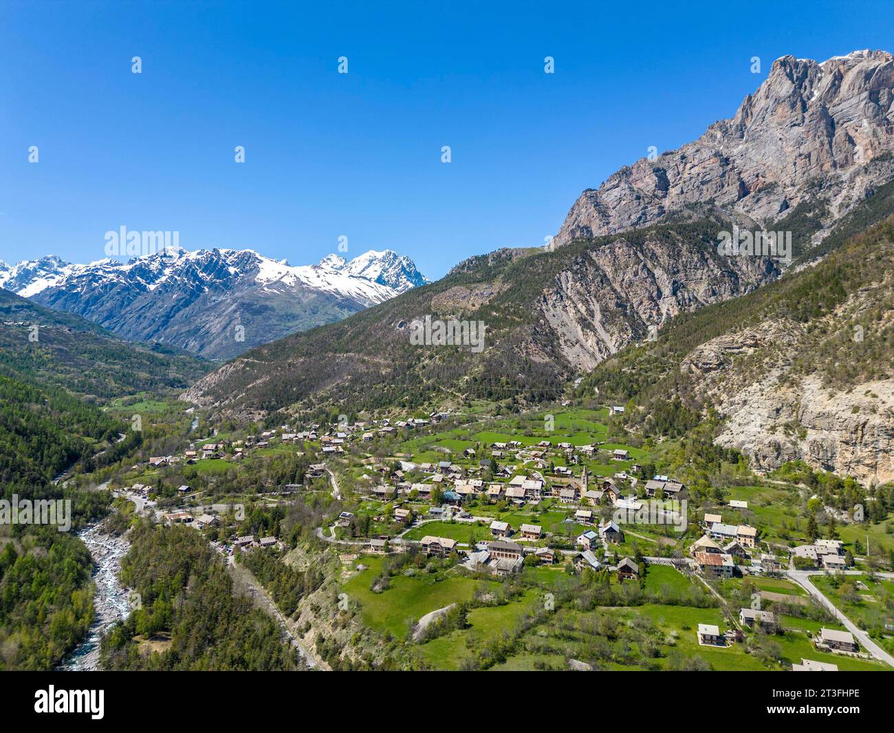 France, Hautes-Alpes, Ecrins National Park, Vallouise valley, Les ...