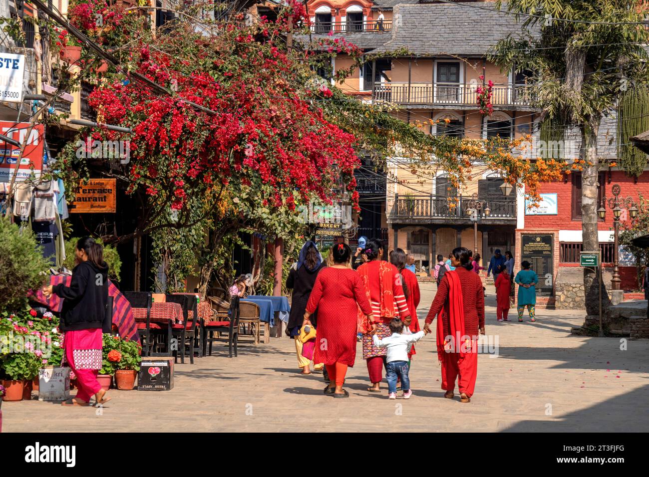 Nepal, Tanahu district, Bandipur Stock Photo - Alamy