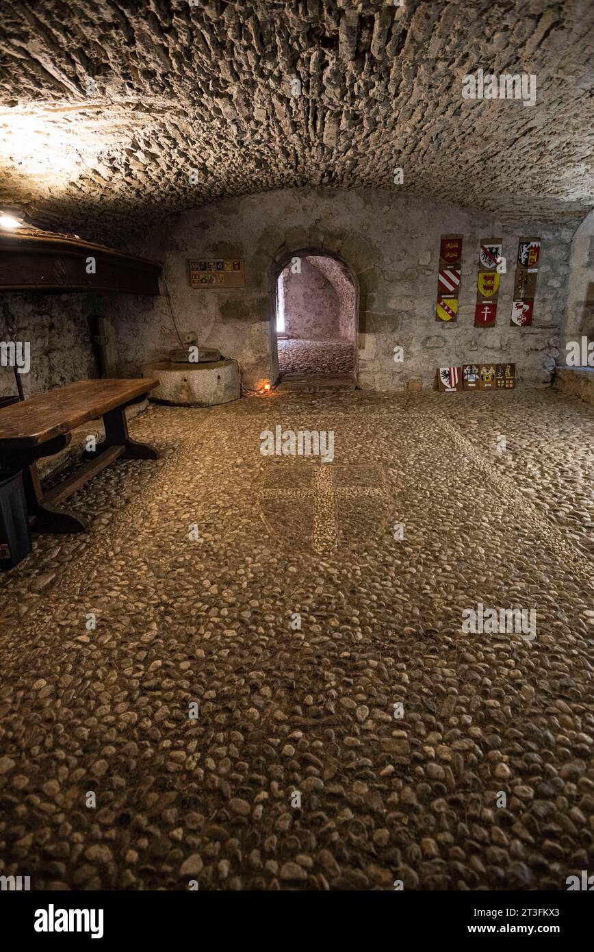 France, Haute Savoie, Thorens-Glières, Thorens castle, fief of the de ...